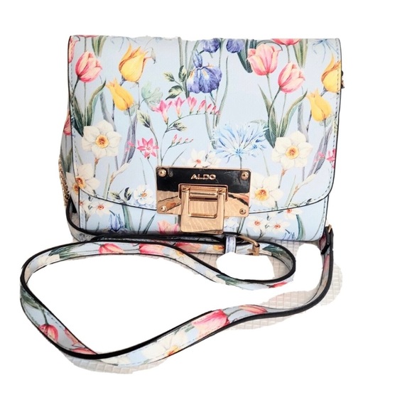 Aldo | Bags | Aldo Womens Mini Chiadda Crossbody Pursebag Tulip Floral ...
